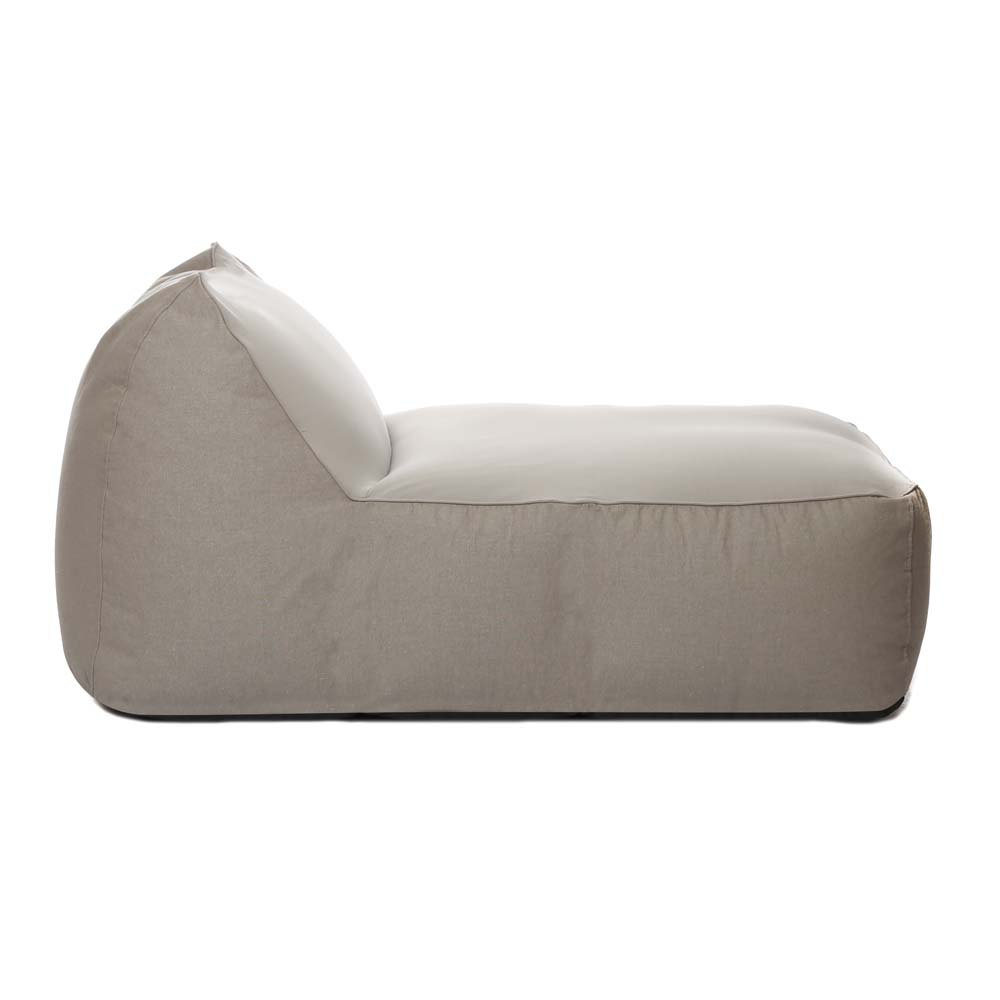 Puff Chaise Beige - FOM Cojines Almohada Puff